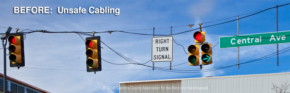 Cable Rings for rtaffic Signal Wiring